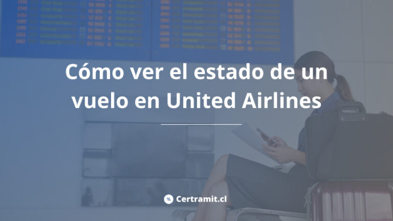 Cómo ver el estado de un vuelo en United Airlines
